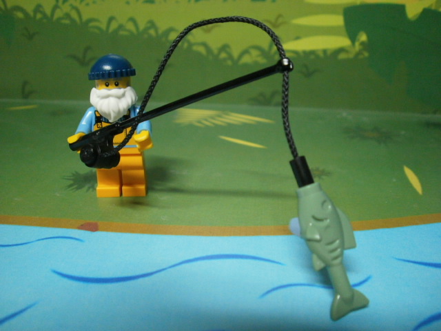 Toy A Day: #520 of Year 2 Lego 8803 Minifigures Fisherman