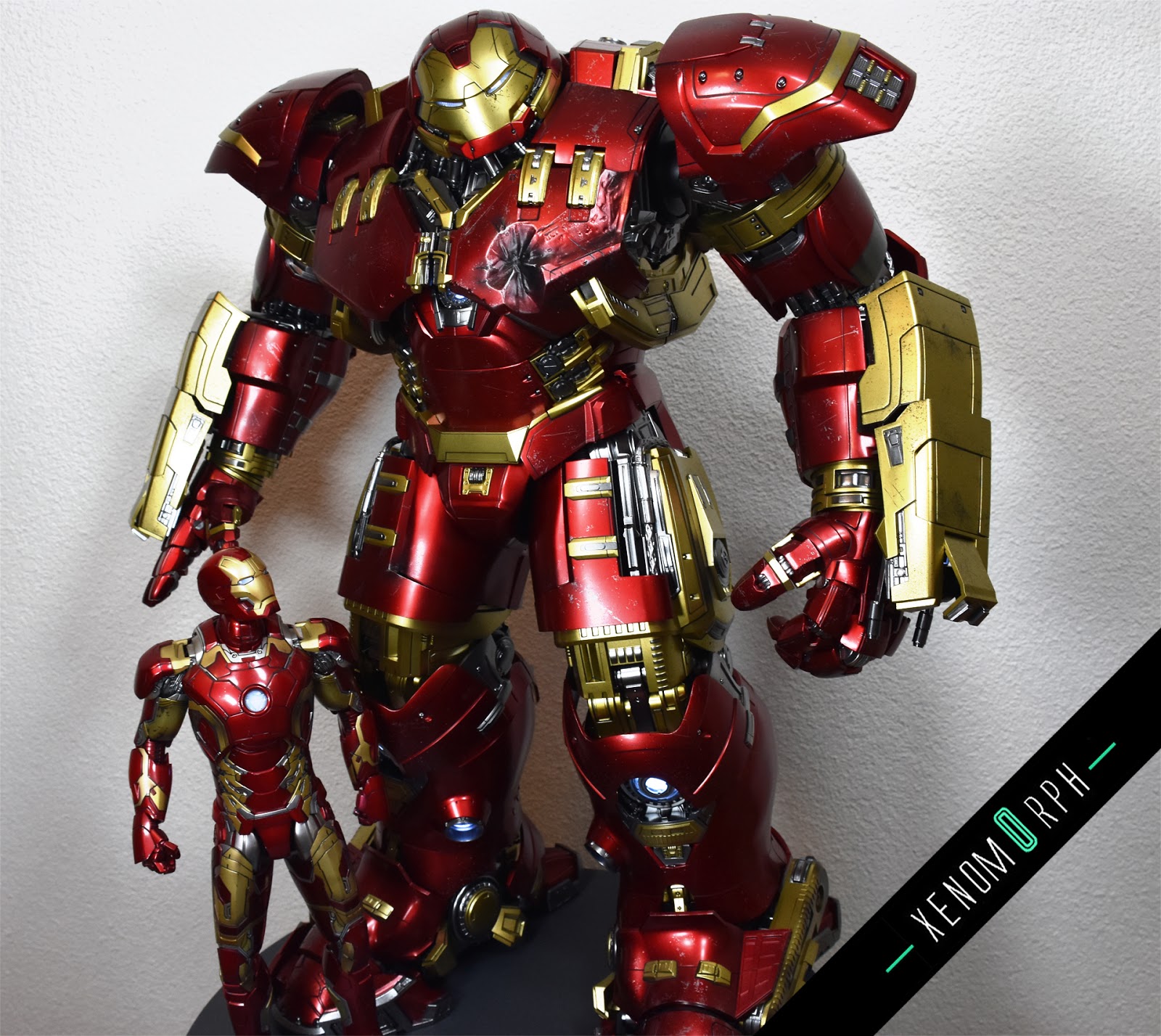 Hot Toys Hulkbuster Iron Man Mark 44 -1/6 MMS285 - photo and video review