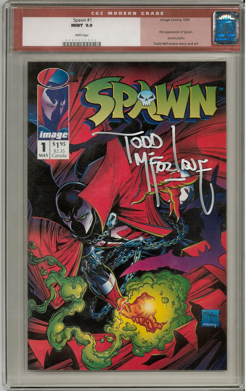 Graded Key Comics: Spawn #1