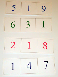 Mom's Tot School: Number: 1