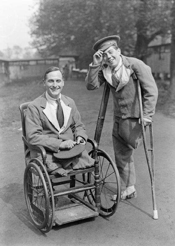 Historical Photos: WW1 Injured Soldiers