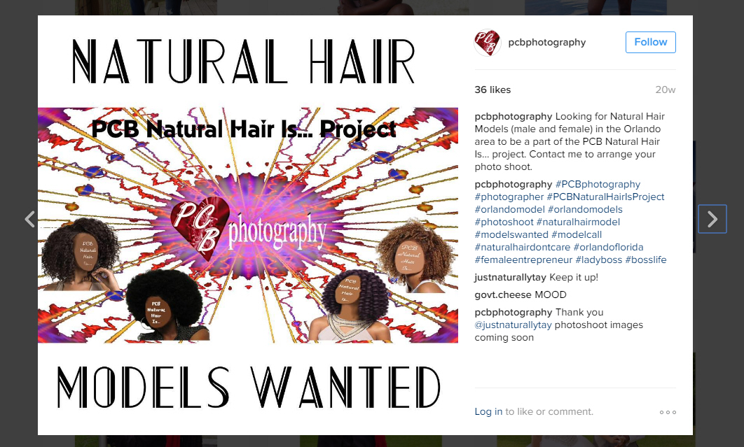 Perfectly Captured Beauty Photography: PCB Natural Hair Is... Project