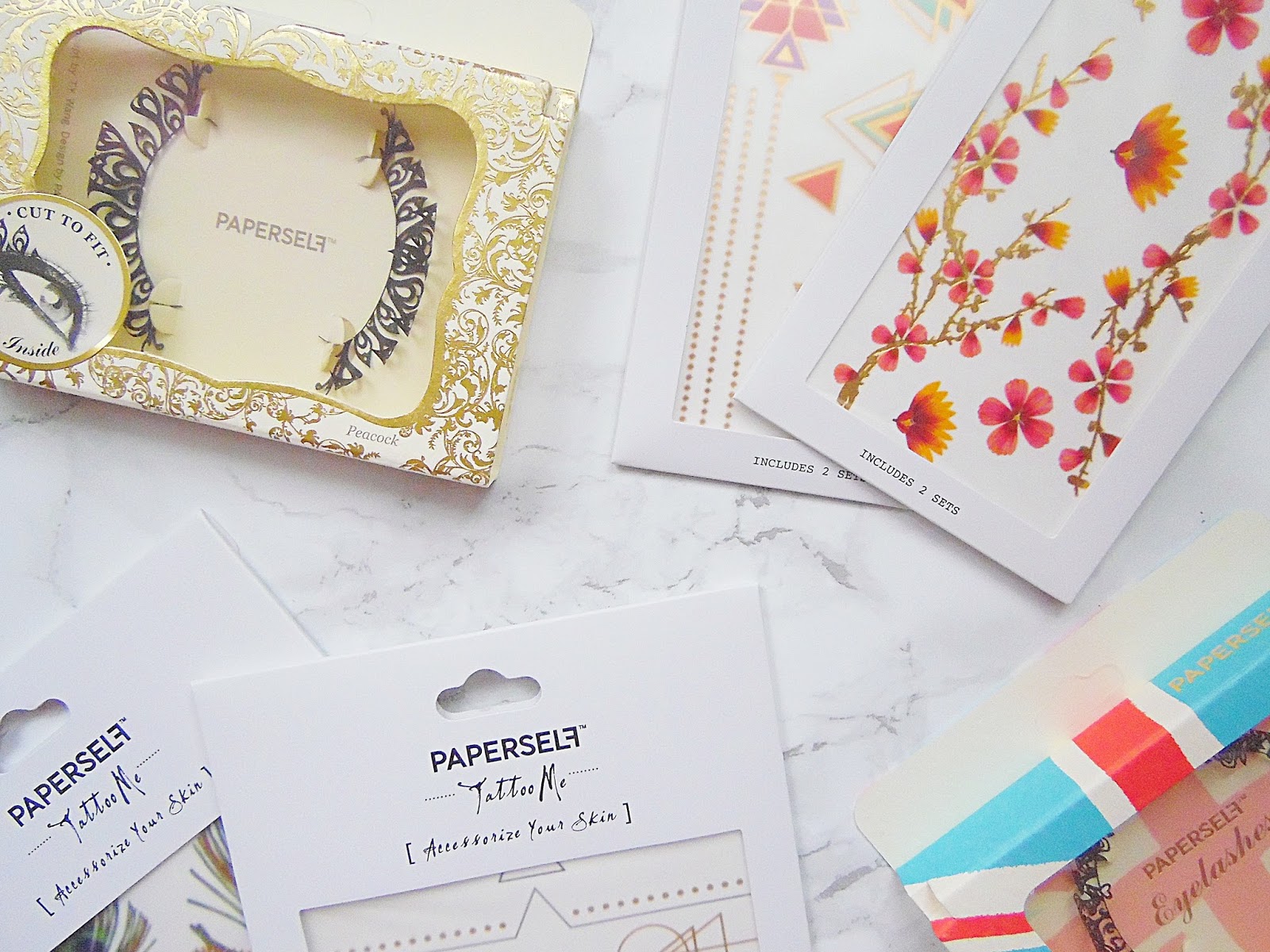 Paperself Tattoos & Paper Lashes — Hannah Heartss