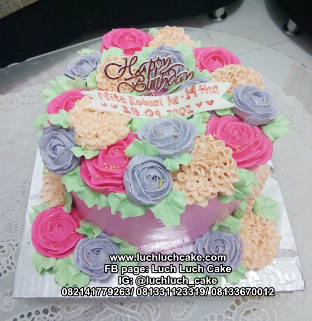 Info Populer 42+ Bunga Hiasan Kue Tart