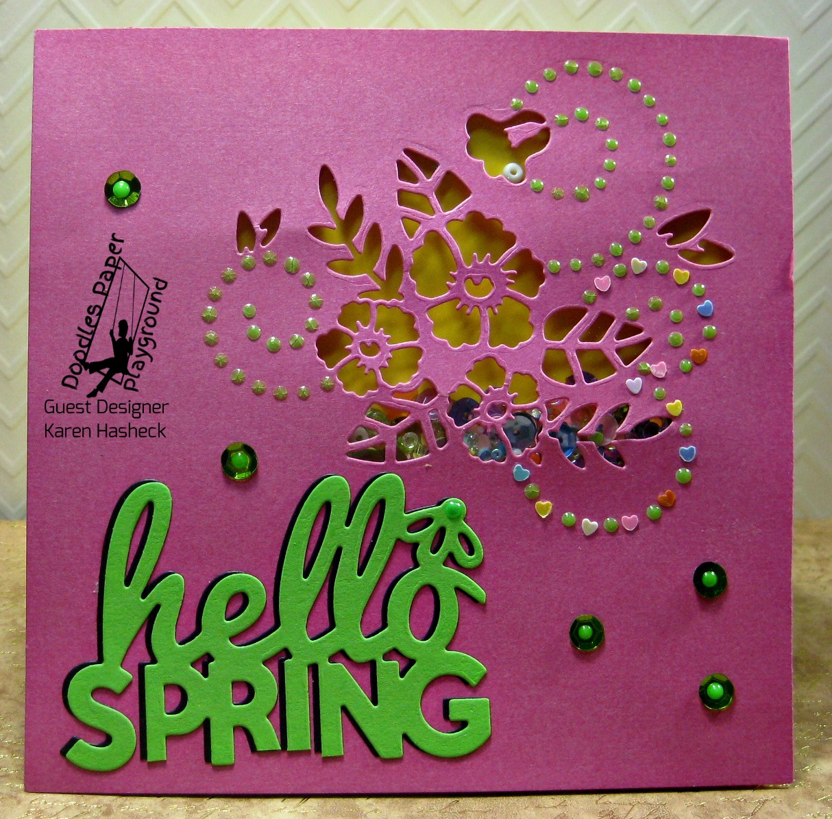 Karen's Kreative Kards: Video- Spring Fling and Shaker Cards Using ...