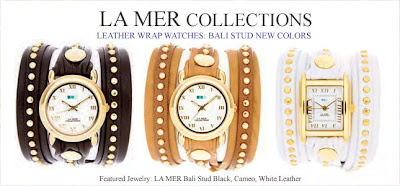 Regencies.com Blog: LA MER COLLECTIONS Balie Stud Watches - New Colors!