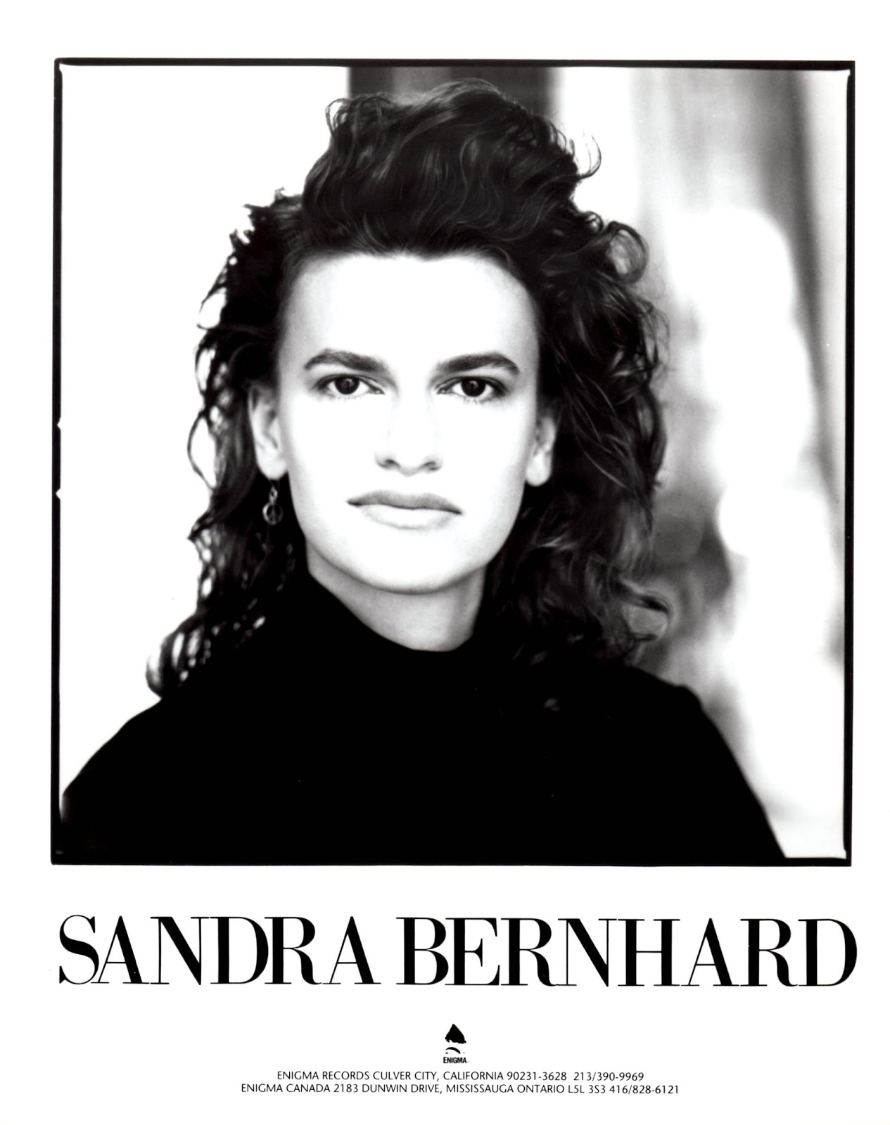 Lansure's Music Paraphernalia: SANDRA BERNHARD | Press Kits | Events