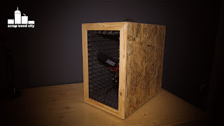 scrap wood city: How to make a portable DIY microphone booth for ...