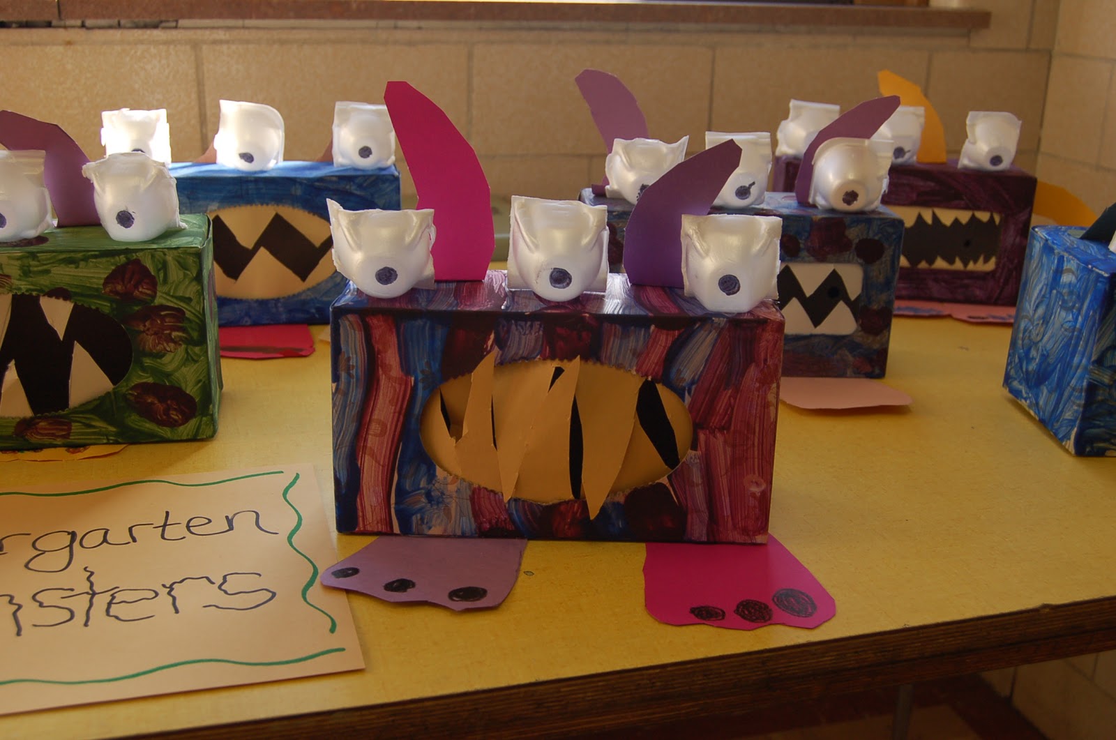 Art With Ms. James: Kindergarten Monsters