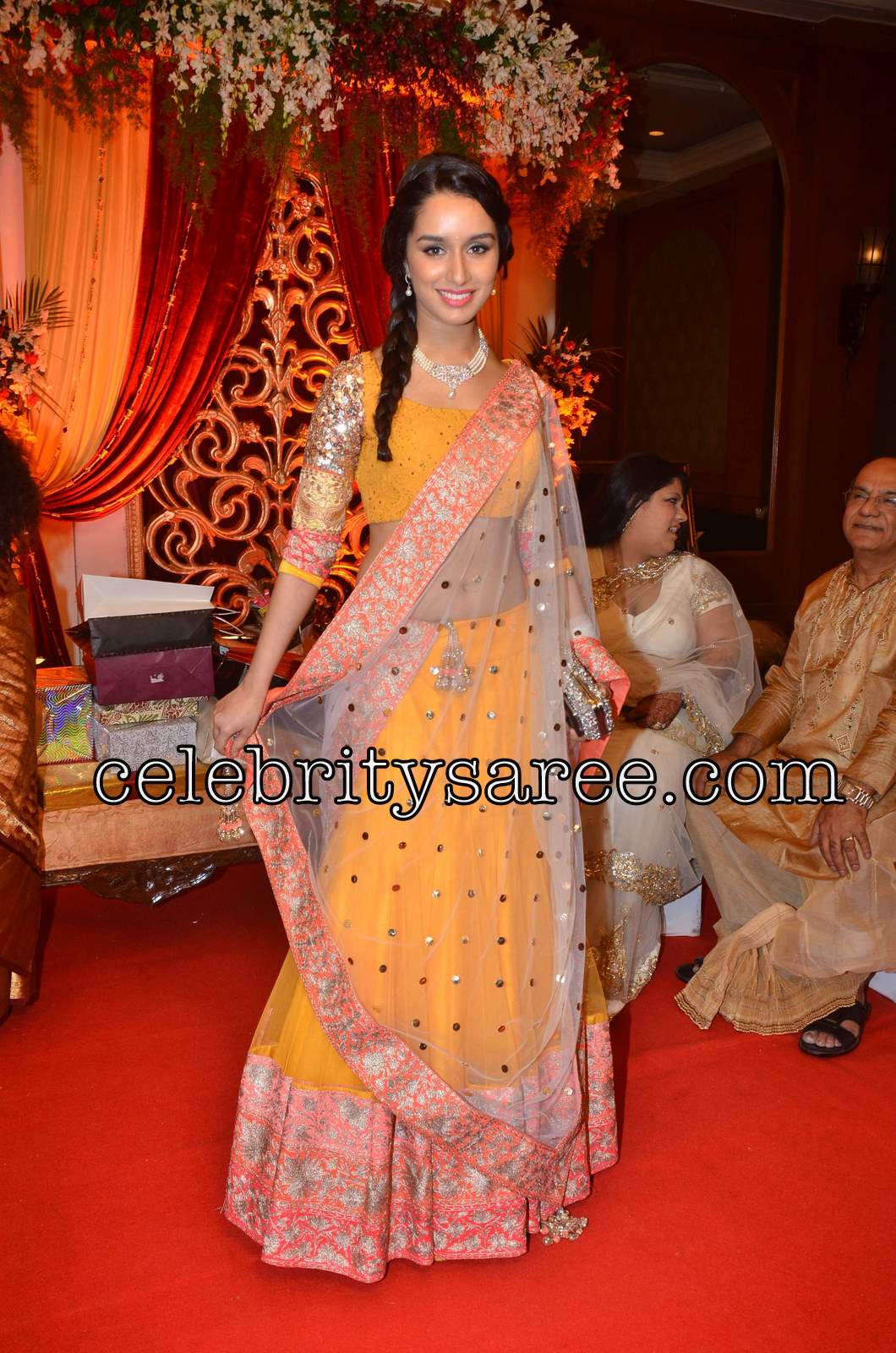 Sradda Kapoor in Yellow Lehenga - Saree Blouse Patterns