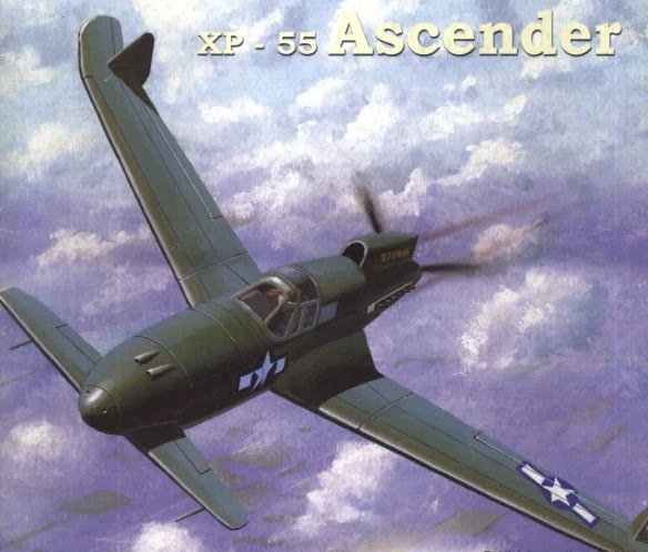 FDRA - Fuerza Aérea: Prototipo: Curtiss XP-55 Ascender