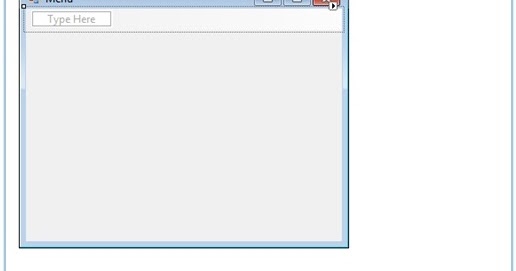 Visual Basic .NET: 8. MENU BAR