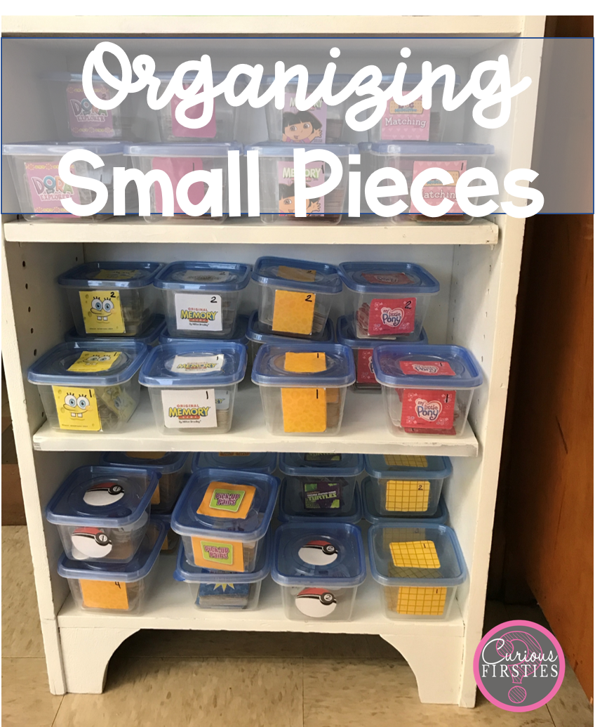 Curious Firsties: Organizing...Many Pieces!