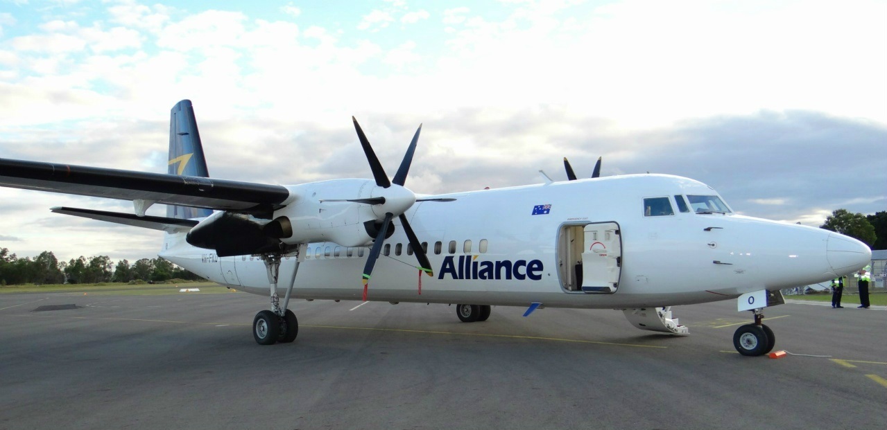 Air Queensland.blogspot: Alliance Airlines Fokker 50