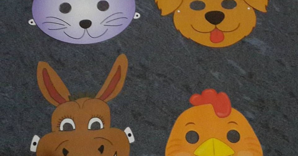 LA 7 : Animal Masks ~ DIY Teaching Aids