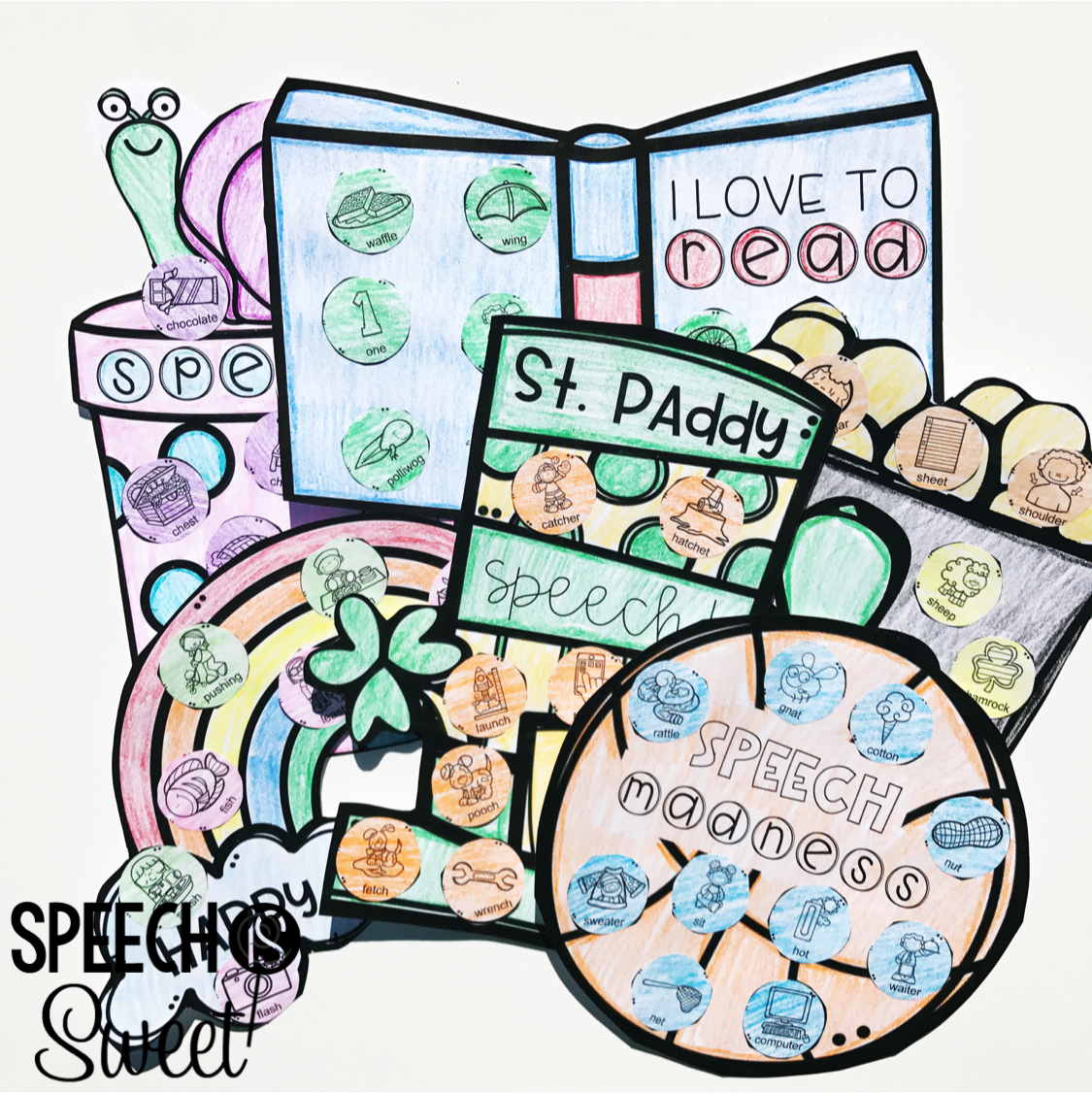 Speech Therapy Crafts! - Speech is Sweet