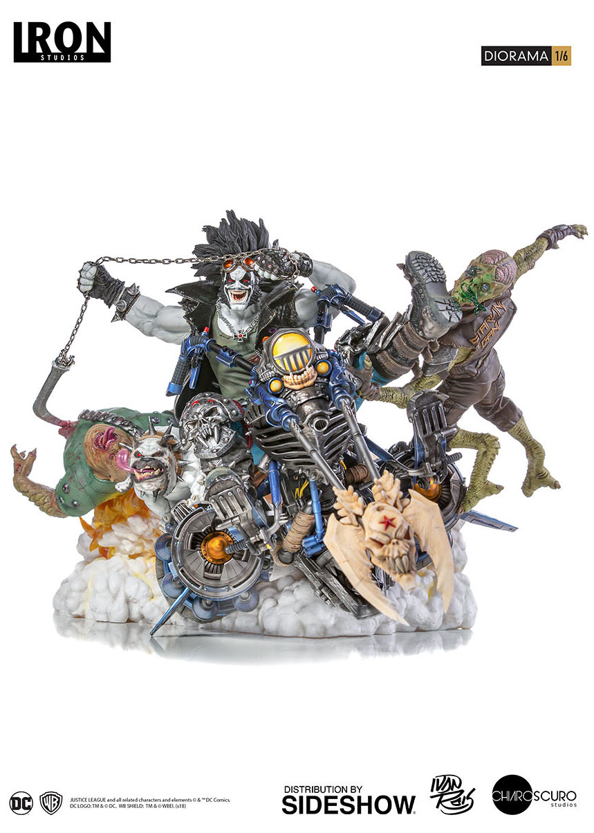 toyhaven: Iron Studios 15-inch tall Lobo The Last Czarnian Sixth Scale ...