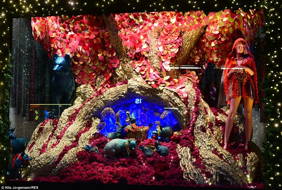 All About London: Selfridges Christmas Windows 2014 - Destination Christmas
