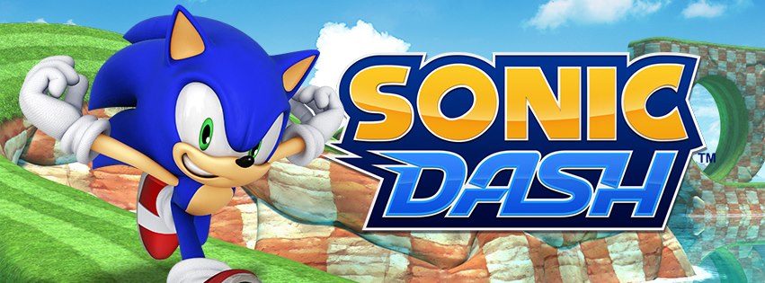 Divulgada a imagem logo de Sonic Dash! ~ Projeto SEGA Brasil