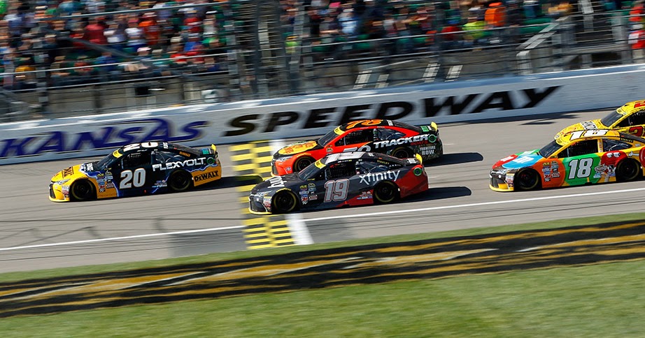 The Ultimate American Racing Blog: Full schedule for Kansas