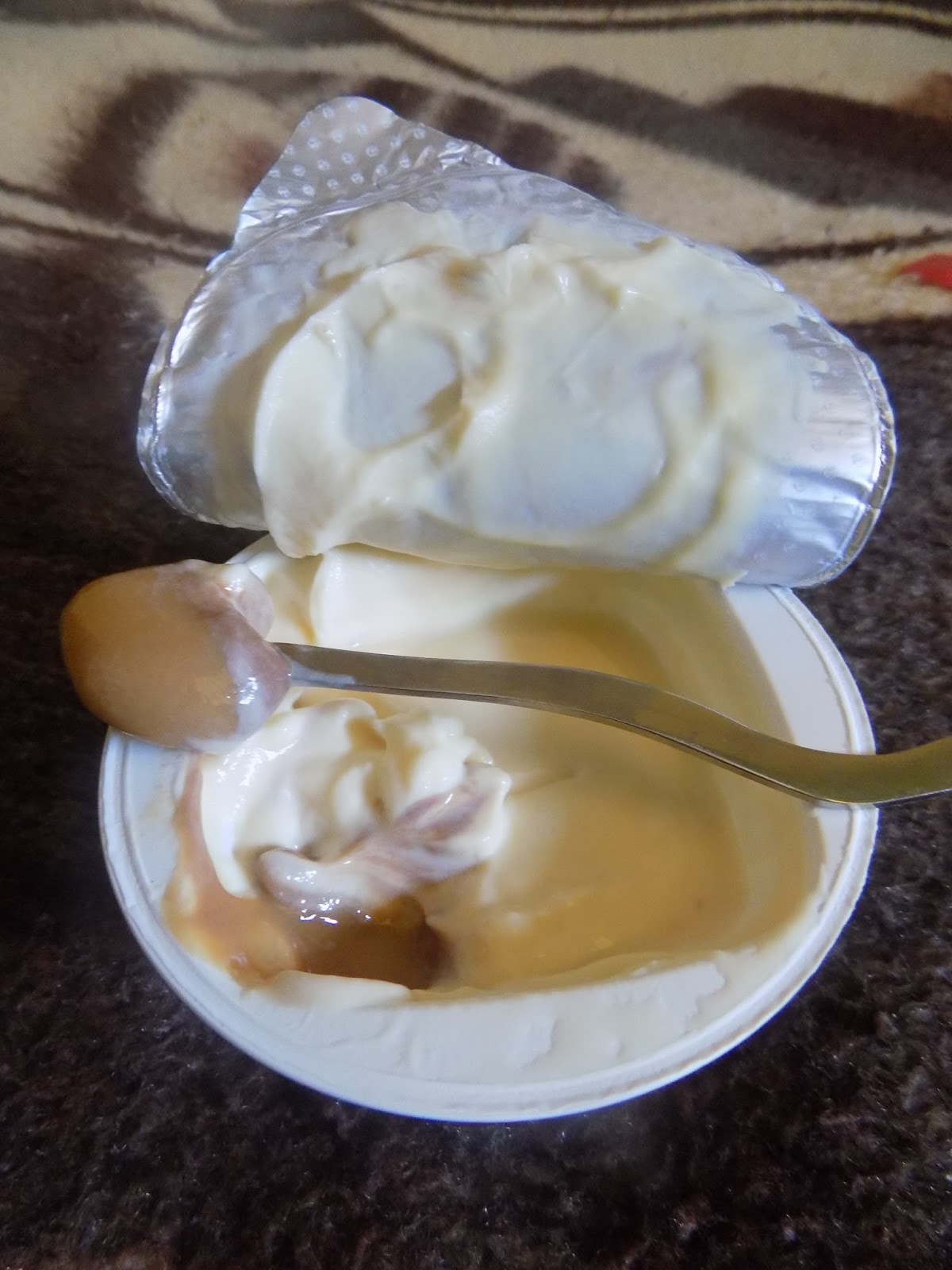 żarcie, żarełko, jedzonko :3: 76. Monte plus z sosem karmelowym od Zott'a