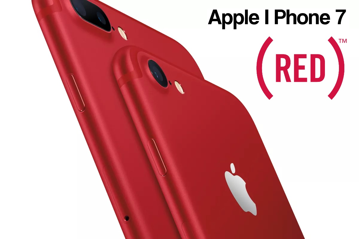 APPLE I phones are going RED for a good CAUSE