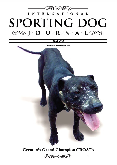 Game Dog World: DOWNLOAD SPORTING DOG JOURNAL JULY/2010