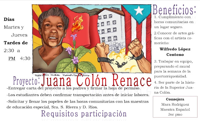 Yo y María Montessori: ¡Proyecto Juana Colón Renace a comenzado!