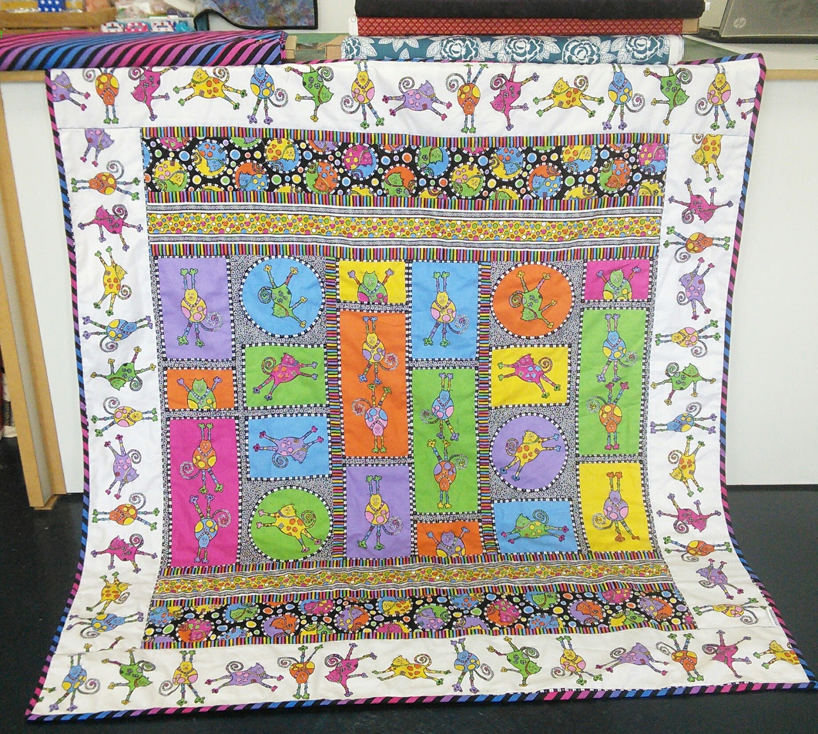 Cynthia's Creating Ark: What did I do with the centre of the Kool Kats ...