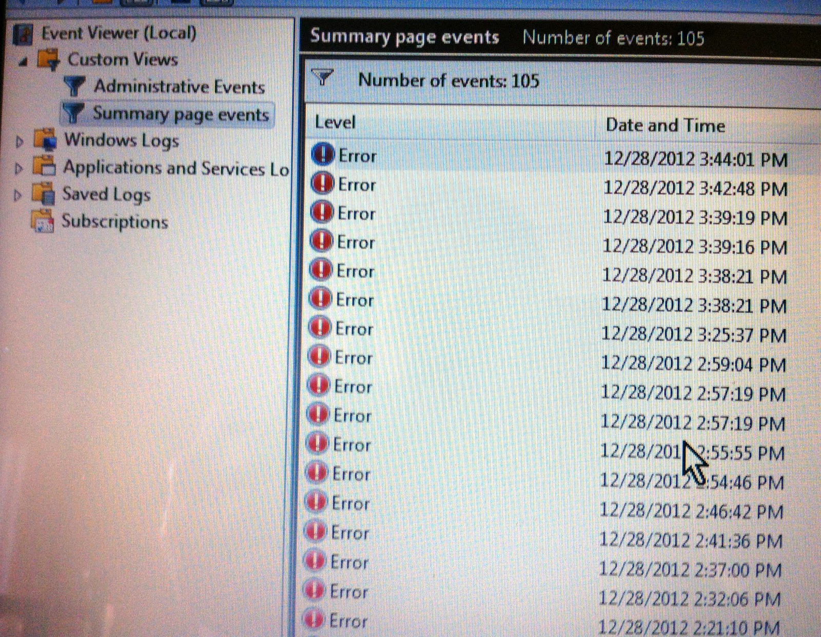 PCRepairNorthShore: Internet Explorer encountered a problem and needs ...