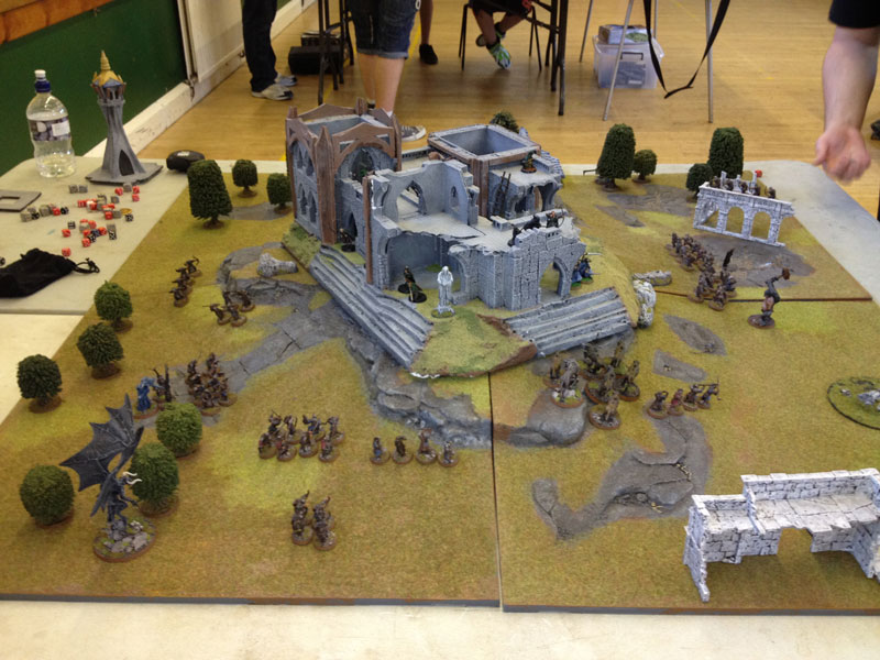 East Grinstead Wargaming Sussex: LOTR: Battle Report - SBG Ambush in ...