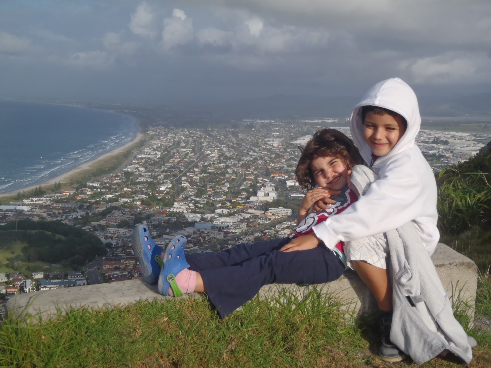 Destino familiar: New Zealand: Subida al Monte Mauao - Monte Maunganui ....