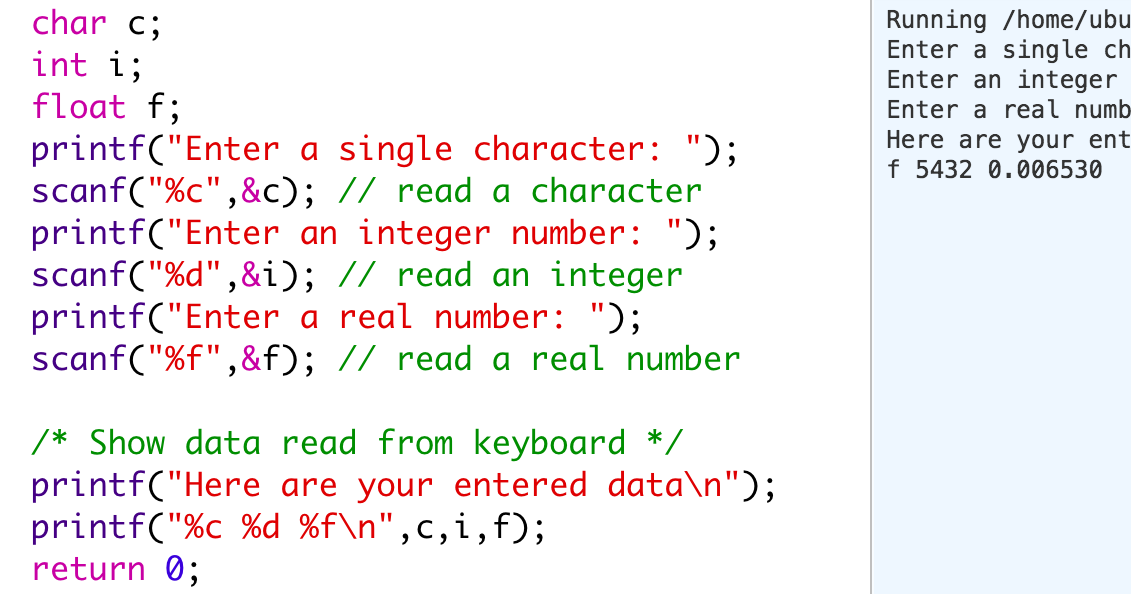 C Programming For Engineer ตอนที่ 3 การรับข้อมูลจาก Keyboard ด้วย