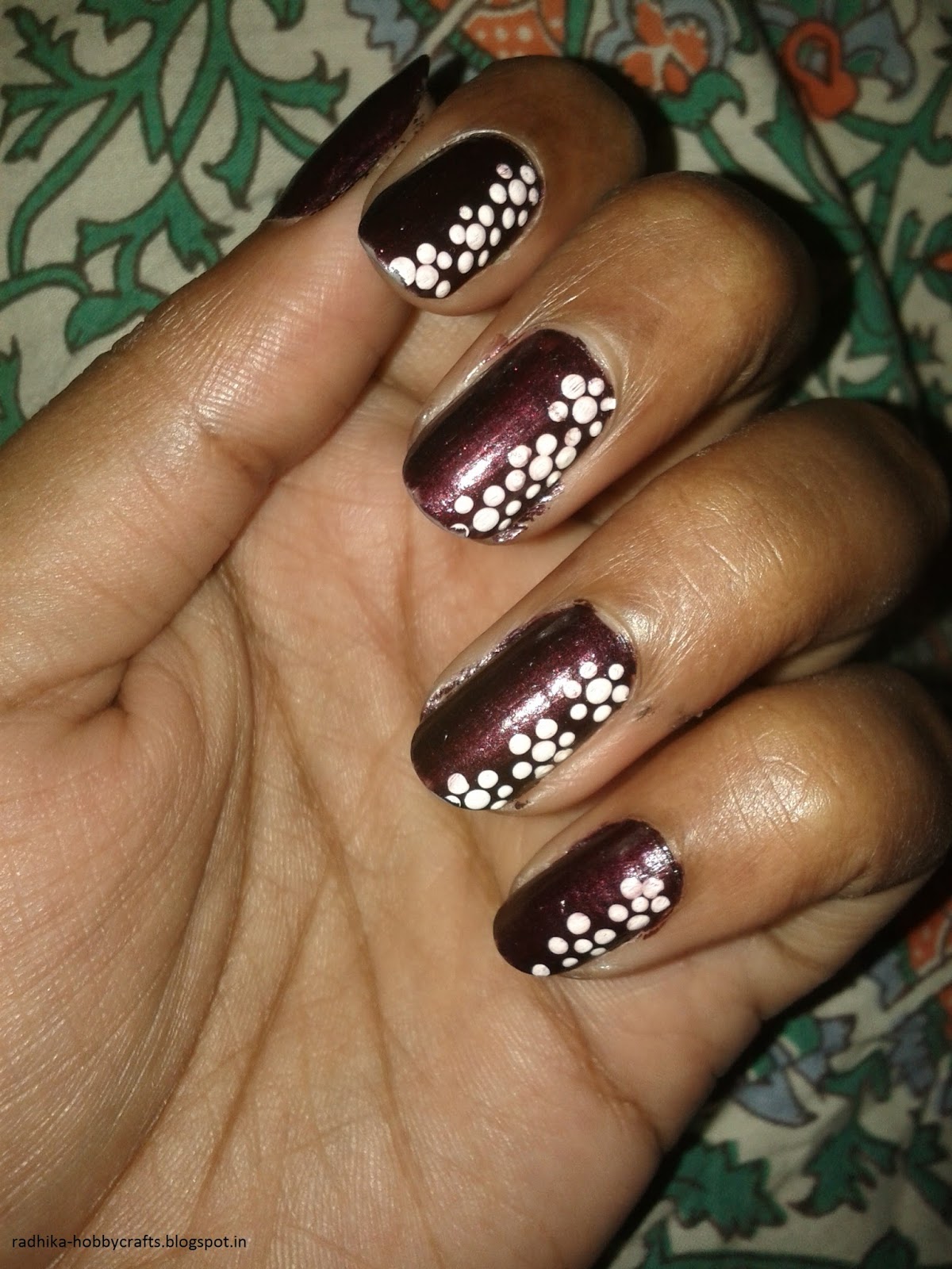 Hobby Crafts :): Nail art for short nails