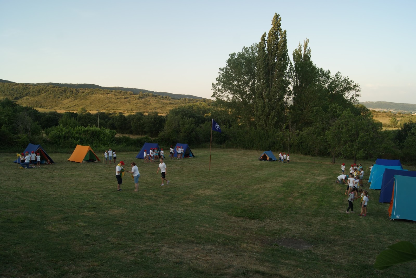 CHERNOBILEKO UMEAK: Campamento Scout 2015: Primer día