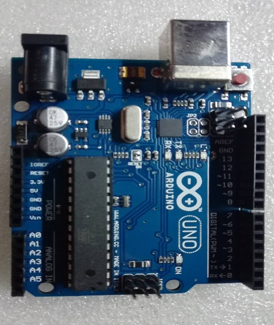 Basic introduction of Arduino and practicals on blinking LEDs.