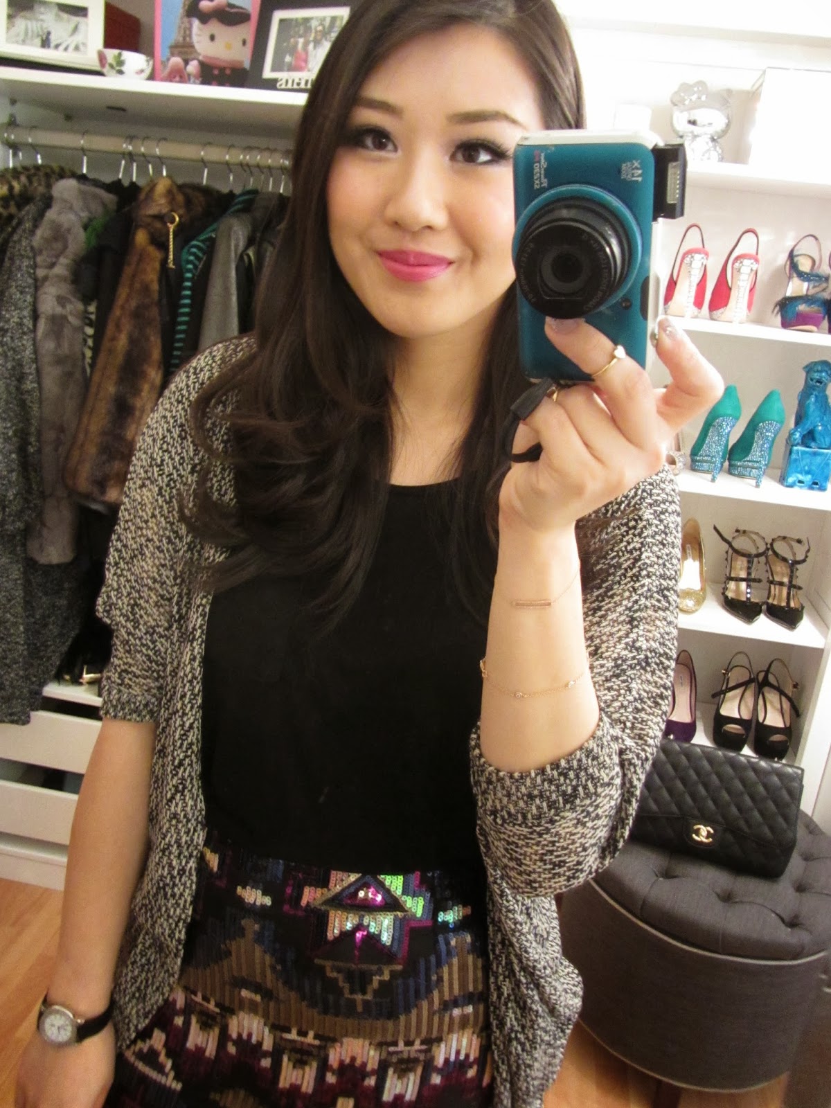 COCOBELLA BALLERINA: OOTD: Aztec Sequins