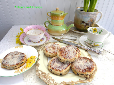 Antiques And Teacups: Spring Daffodil Tea And Visiting Kids