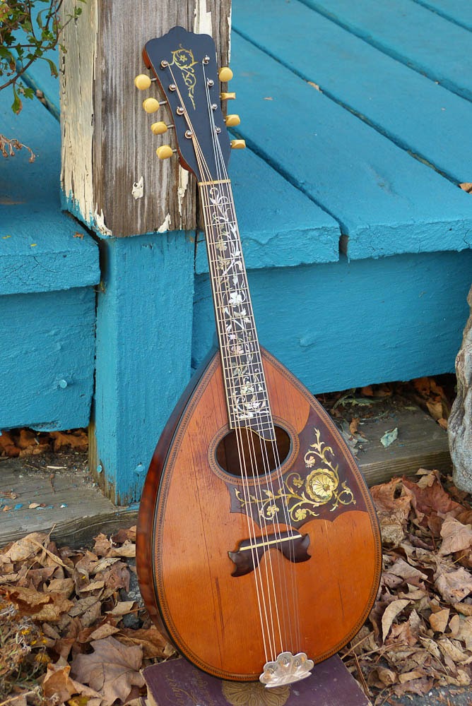 c.1920 Oscar Schmidt Fancy Flatback Mandolin