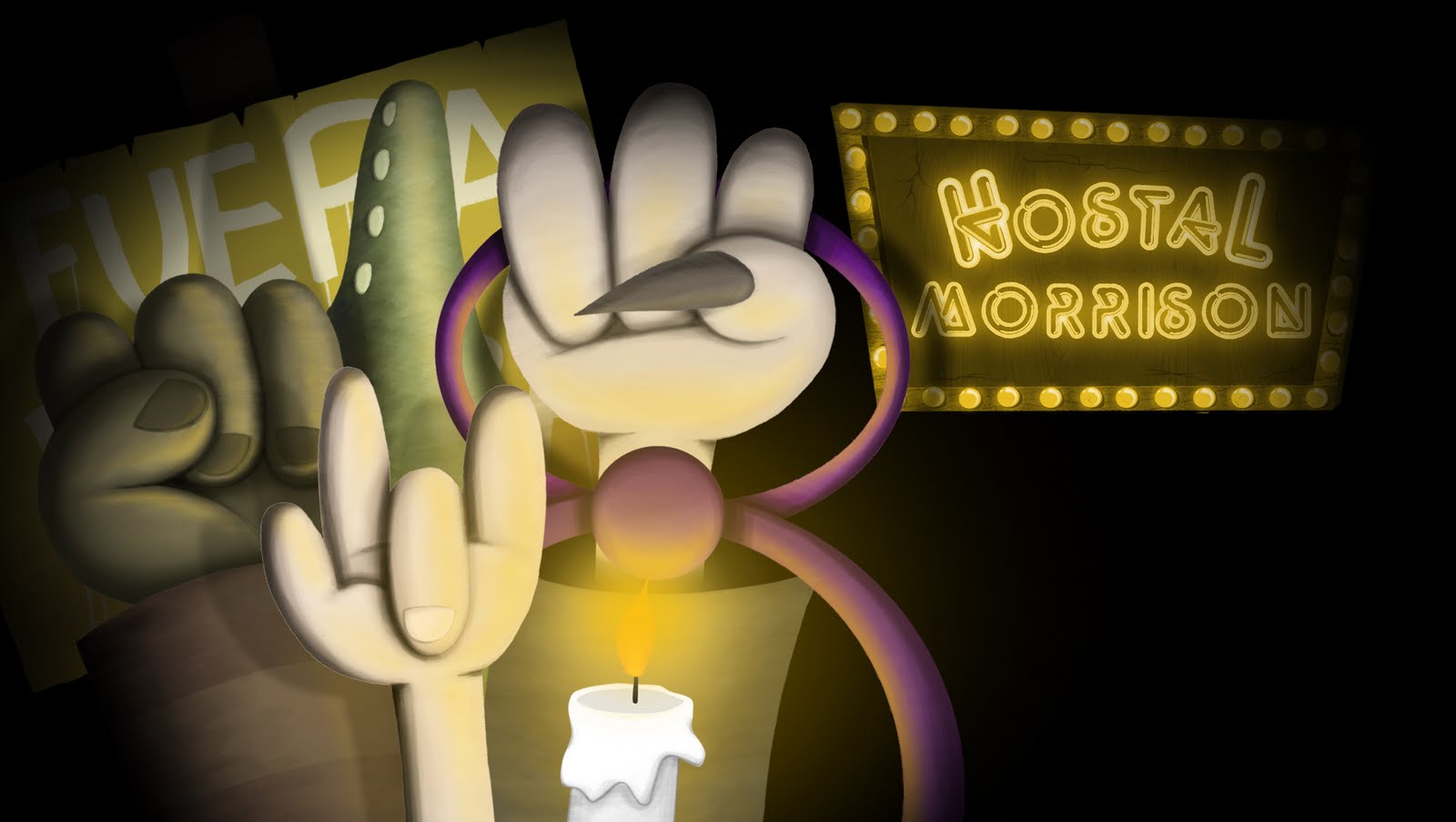 w l a d a !: Hostal Morrison Canal 13 (cartones de presentación de los ...