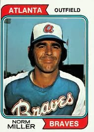 Atlanta Braves #100 Favorite Players from the 1970's: #53 NORM MILLER ...