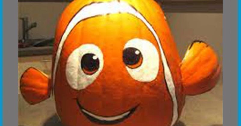 DIY And Household Tips: Finding Nemo Pumpkin