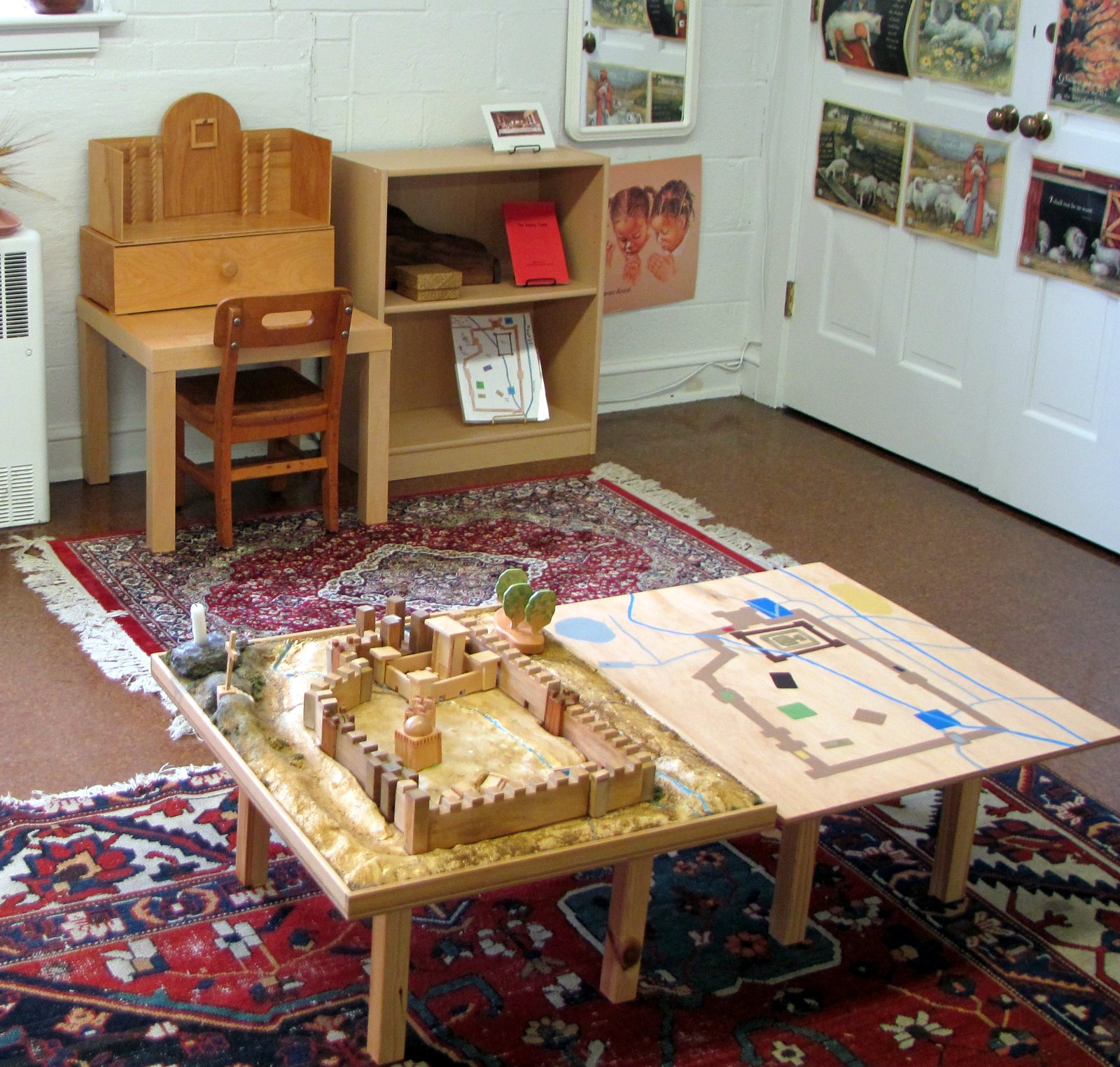 Thoughts from the Sheepfold: Tour of the Atrium: Life of Christ~Easter