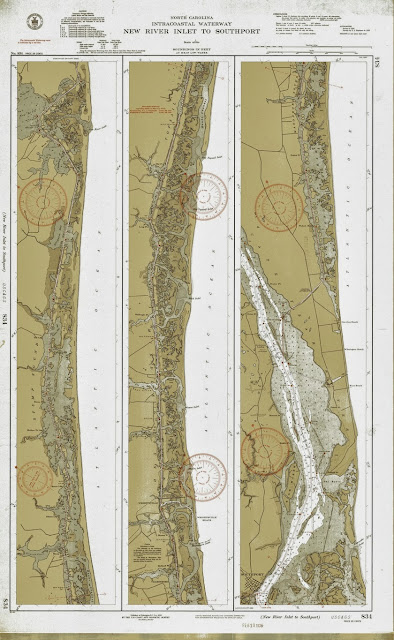 GeoGarage blog: Intracoastal Waterway Route “Magenta Line” on NOAA ...
