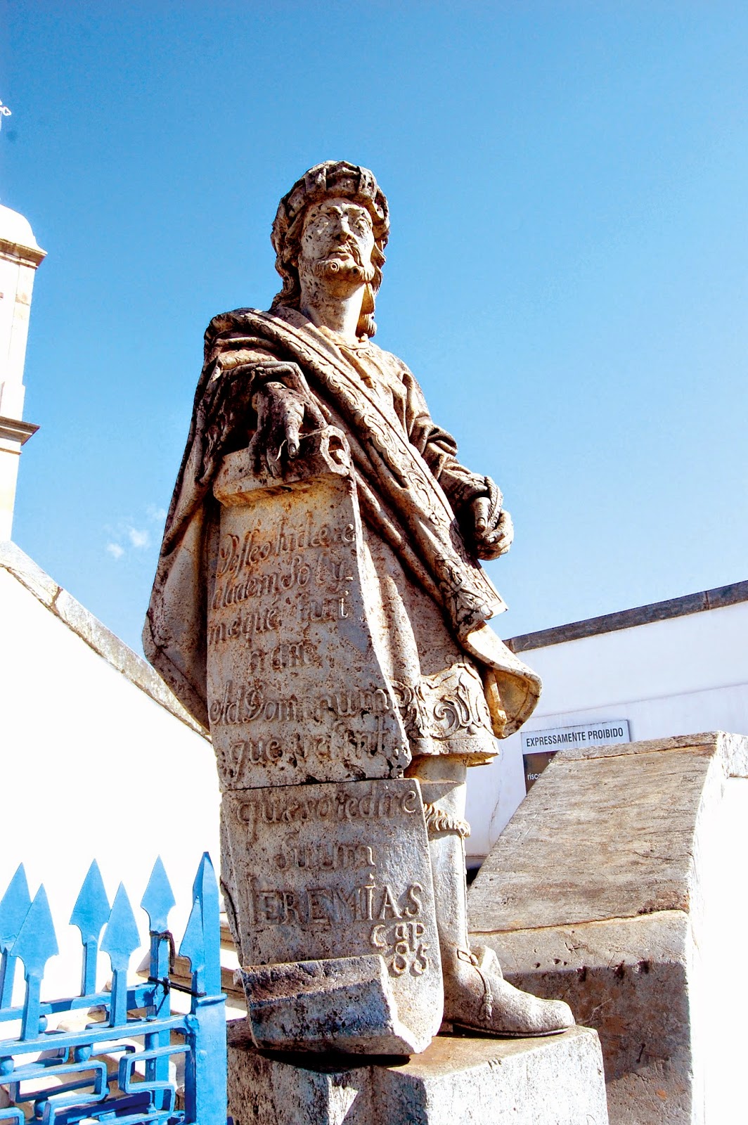 PONTO DE VISTA # CLIC PENSADO: Os Doze Profetas de Aleijadinho