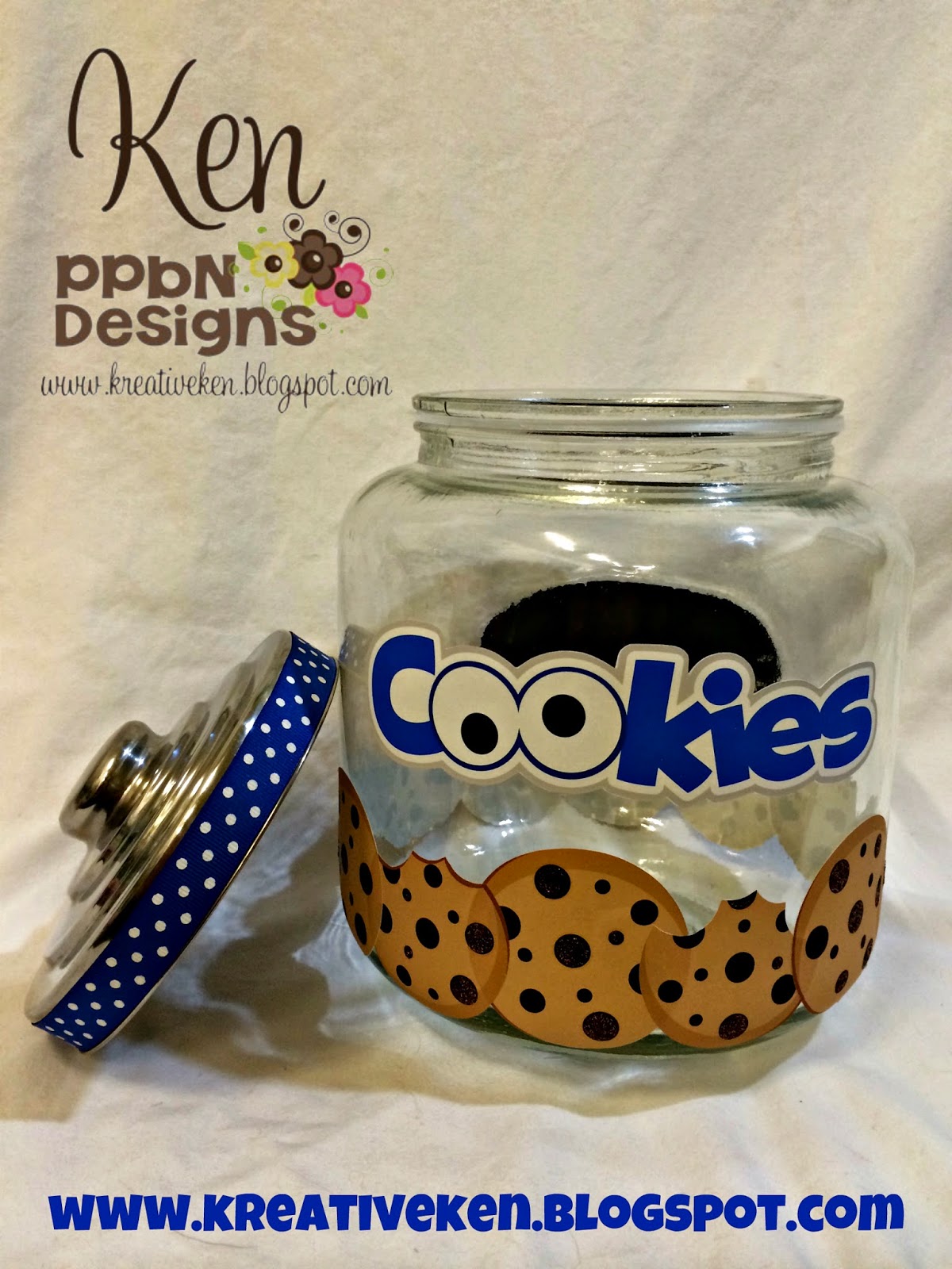 COOKIE MONSTER JAR | Ken's Kreations