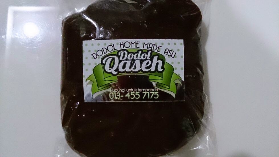 MY MUSALLAS DESIGN & ONLINE PRINTING: Stiker label dodol Qaseh