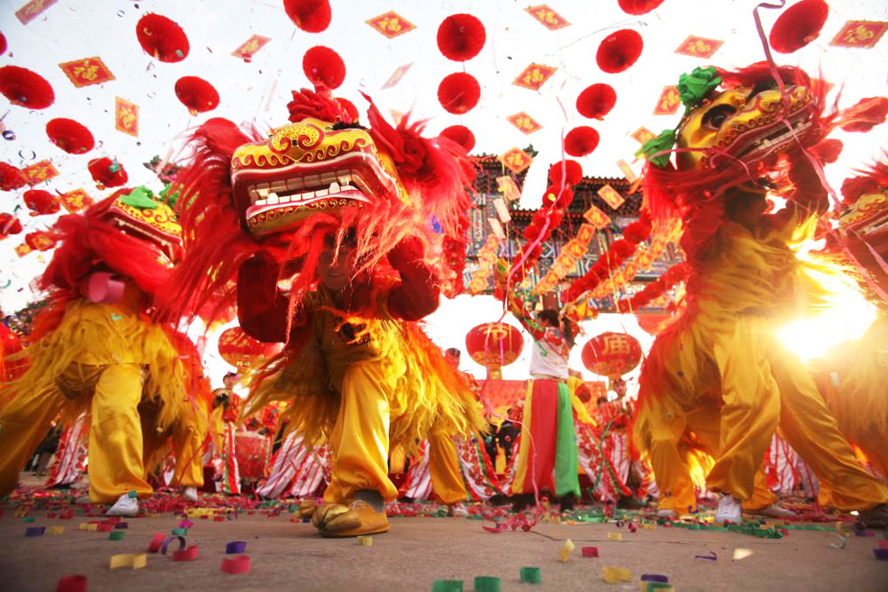 Melihat Atraksi Barongsai di Moment Imlek ~ Lazwardy Journal