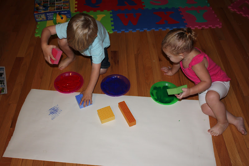 Momma's Fun World: Texture block painting