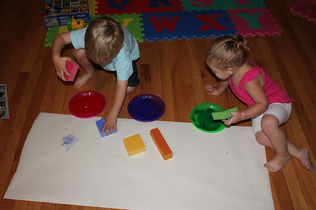 Momma's Fun World: Texture block painting